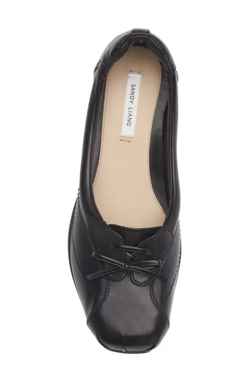Sandy Liang Ballerina Sneaker - Black