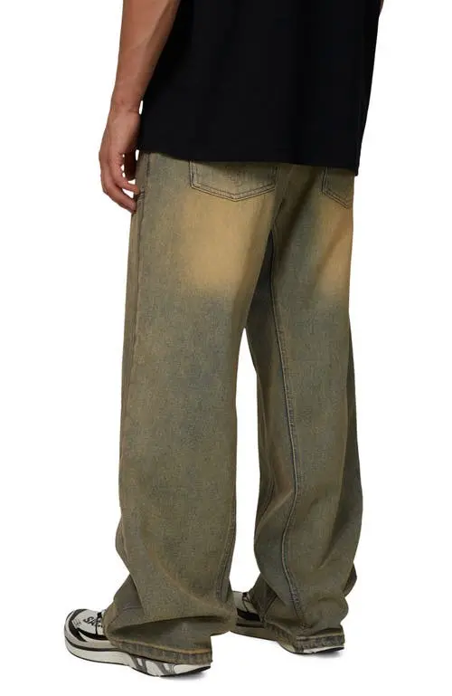 GOOD FOR NOTHING Straight Leg Double Knee Jeans