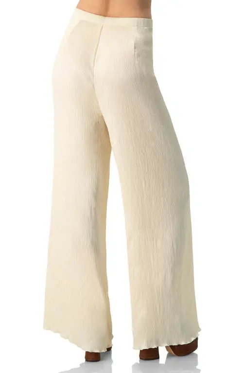 IVONNE Pleated Wide-leg Pants