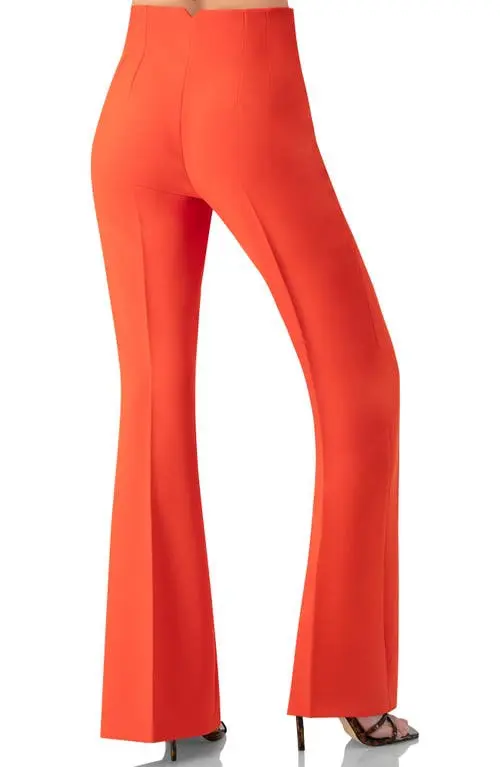 IVONNE Flared Trousers With Pockets