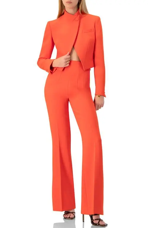IVONNE Flared Trousers With Pockets