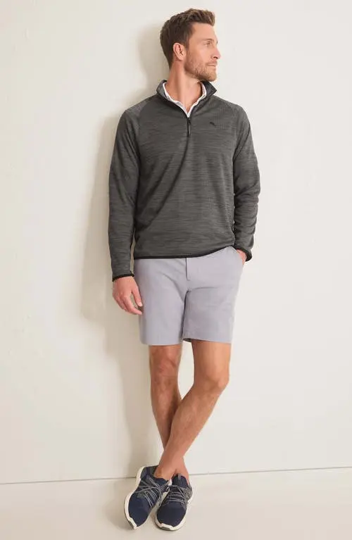Tommy Bahama Performance Half Zip Pullover - Black