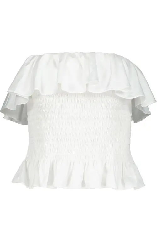 BISHOP + YOUNG Isabelle Strapless Tiered Top