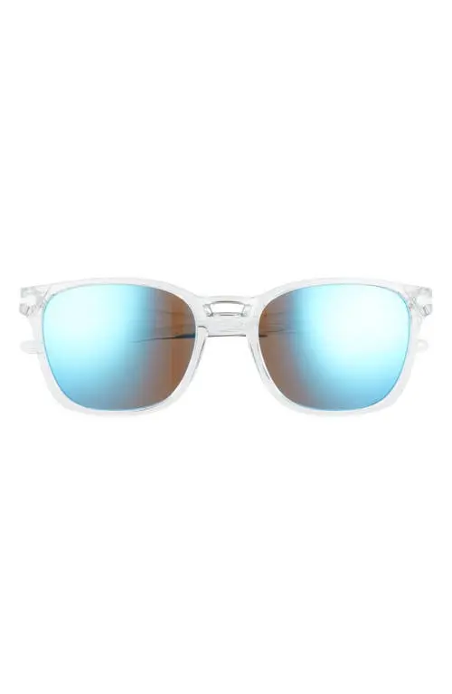 Oakley Prizm™ 55mm Sunglasses - Polished Clear/prizm Sapphire