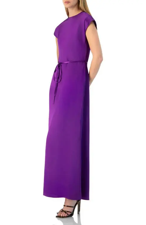 IVONNE Satin Maxi Dress