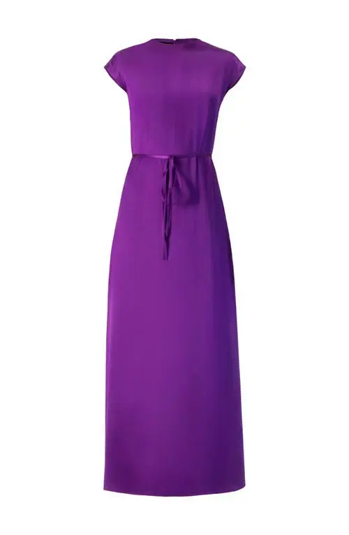 IVONNE Satin Maxi Dress