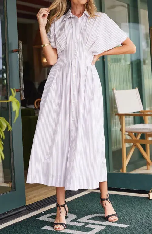 BISHOP + YOUNG Maude Waist Detail Shirt Dress
