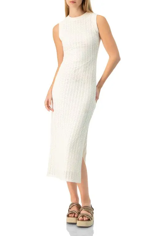 IVONNE Long Knitted Sleeveless Dress