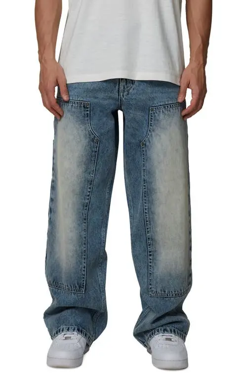 GOOD FOR NOTHING Straight Leg Double Knee Jeans