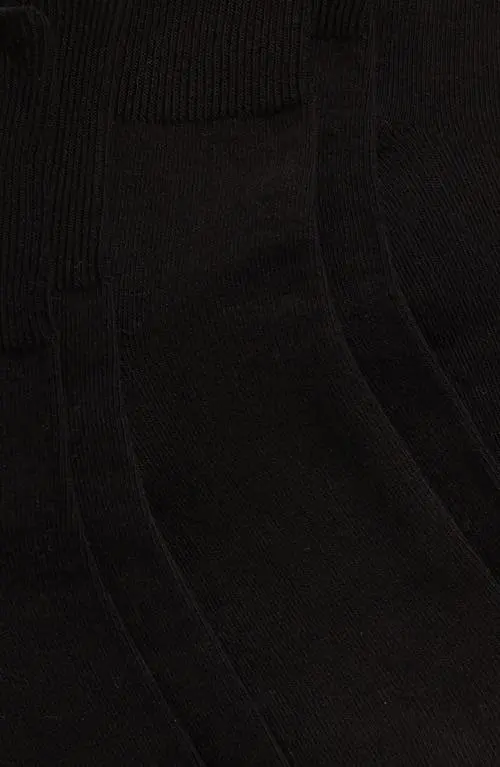 Hue 3-pack Bobby Socks - Black