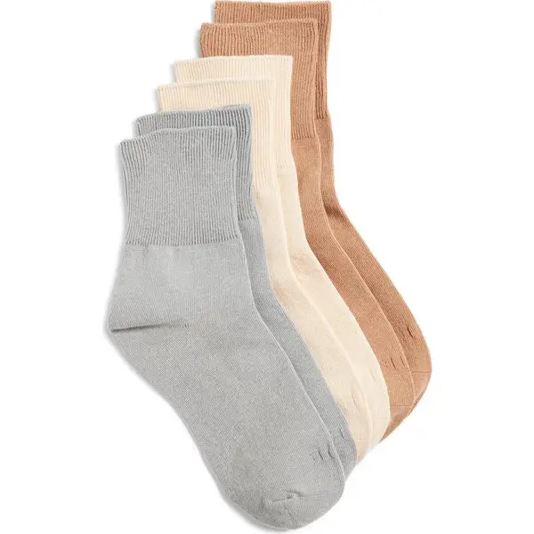 Hue 3-pack Bobby Socks - Neutrals Pack
