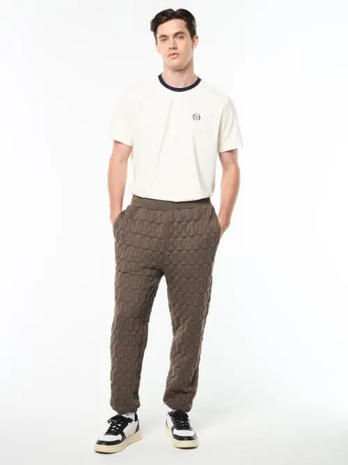 SERGIO TACCHINI Aversa Quilted Sweatpant - Morel