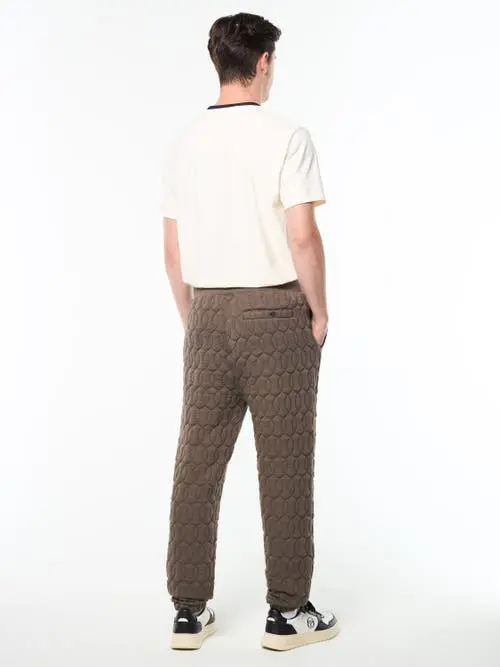 SERGIO TACCHINI Aversa Quilted Sweatpant - Morel