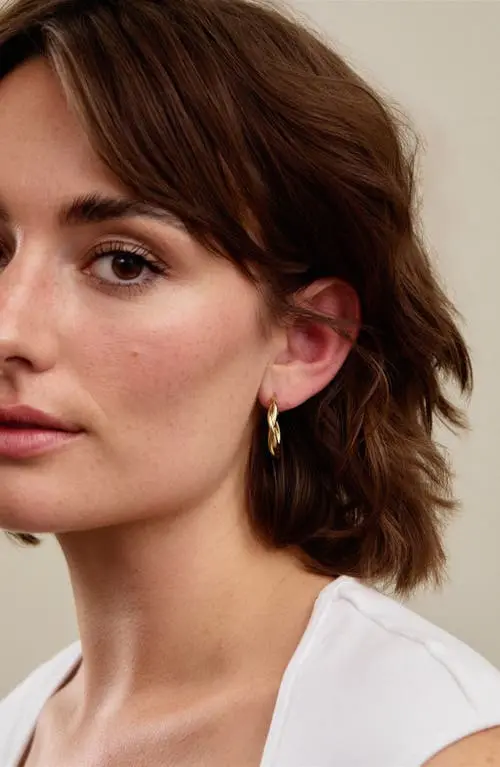 SET & STONES Lainey Twisted Hoop Earrings