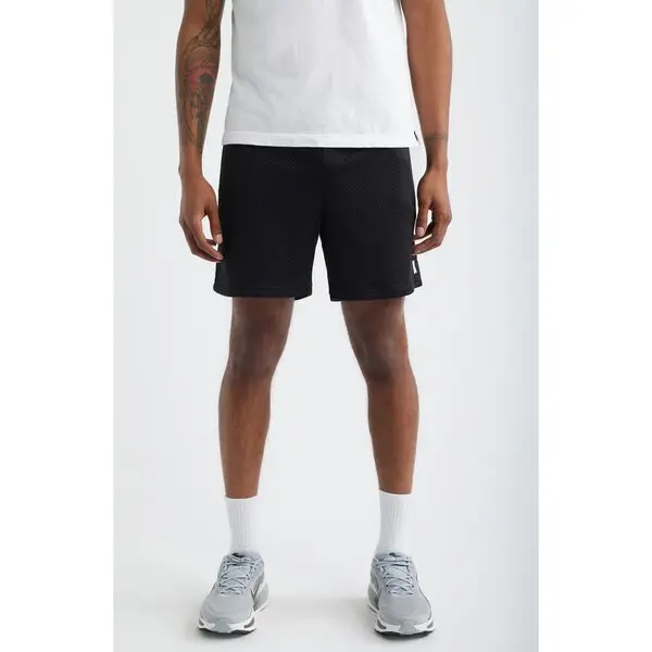 KROST Mesh Relaxed Fit Shorts - Black