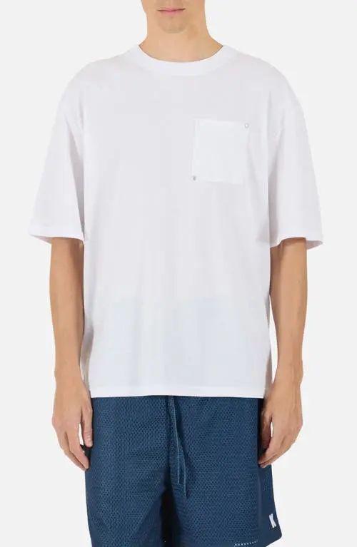 KROST Rivet Pocket Cotton Blend T-shirt - White