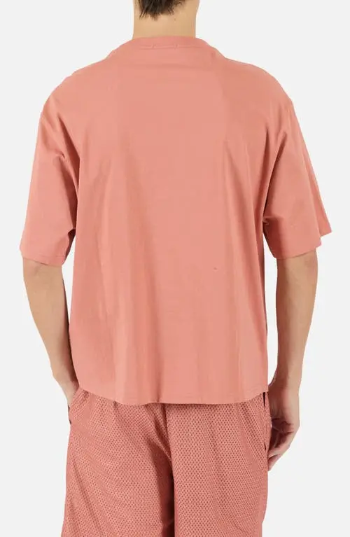 KROST Rivet Pocket Cotton Blend T-shirt - Brick Dust