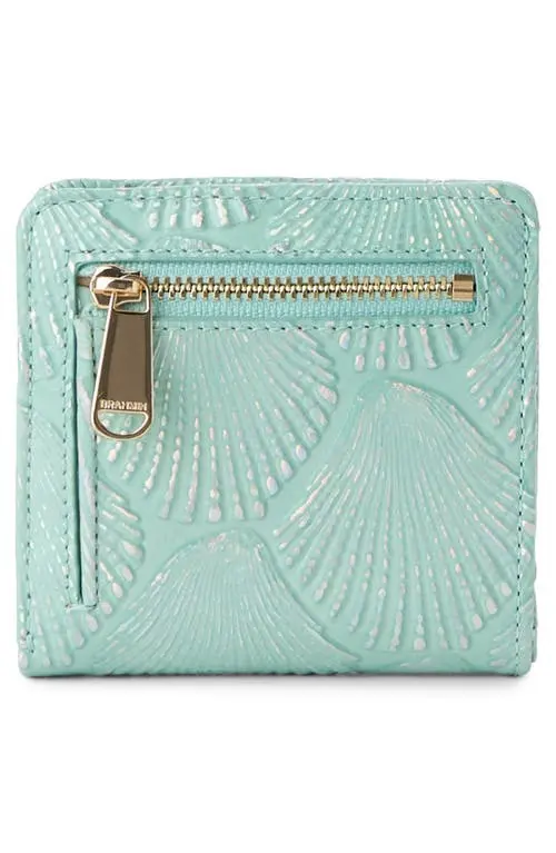 Brahmin Jane Embossed Leather Bifold Wallet - Waterfall