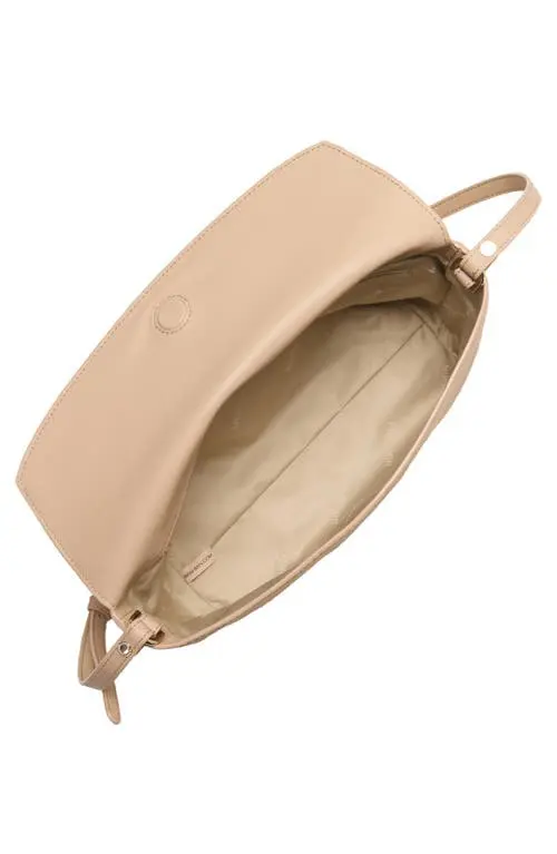 Brahmin Kalina Leather Clutch - Tan