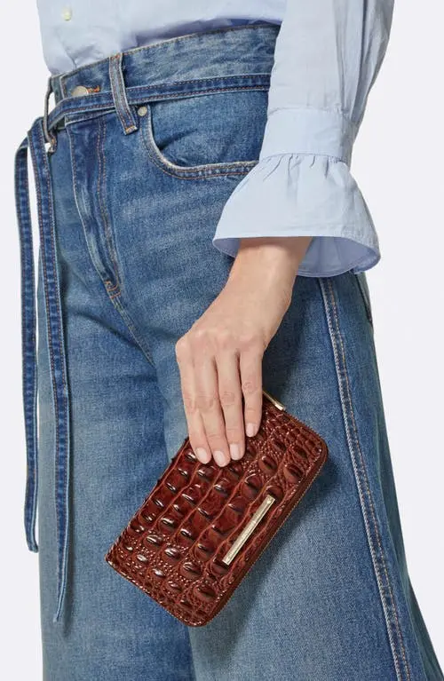 Brahmin Suri Leather Zip Wallet