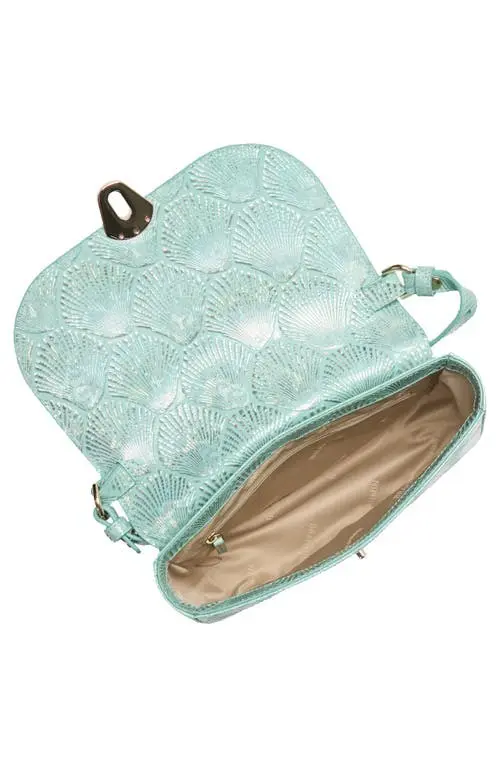 Brahmin Portia Embossed Leather Crossbody Bag