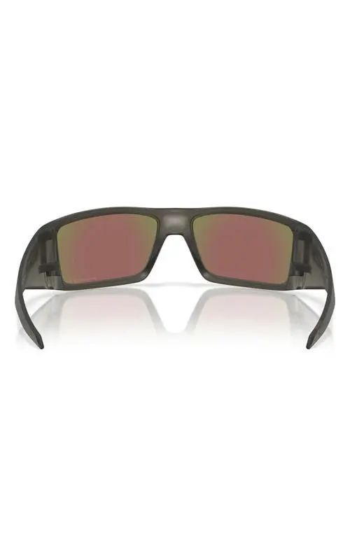 Oakley Heliostat 61mm Prizm™ Polarized Rectangle Sunglasses - Saphire