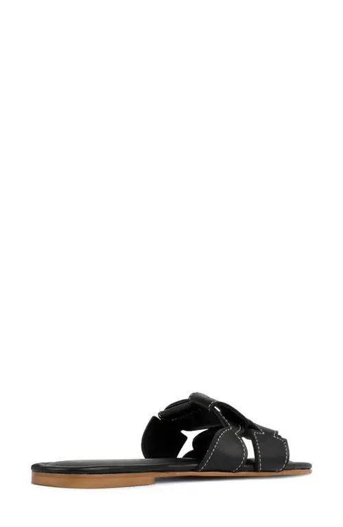 DONALD PLINER Gabrey Slide Sandal - Black