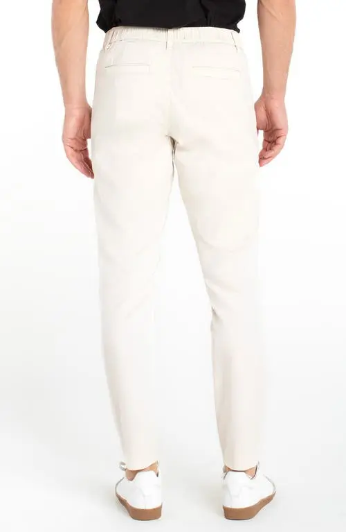 LIVERPOOL Slim Fit Pull-on Chinos - Parchment
