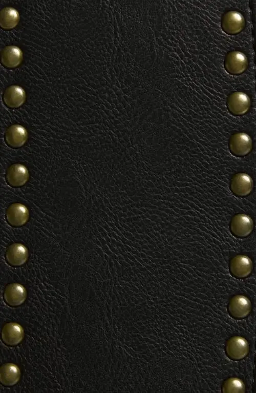 Bp. Studded Faux Leather Waist Belt - Black