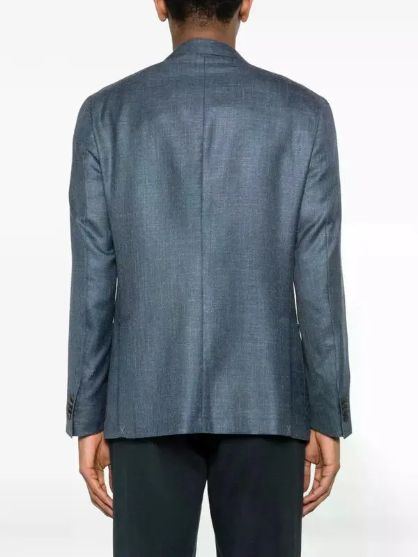 Corneliani Button Single-breasted Jacket - Blue