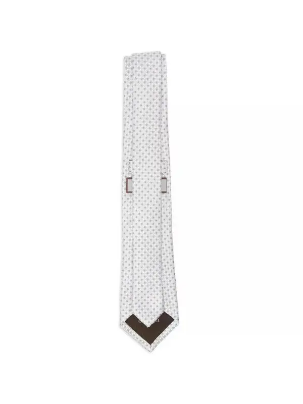 Canali Patterned Neck Tie