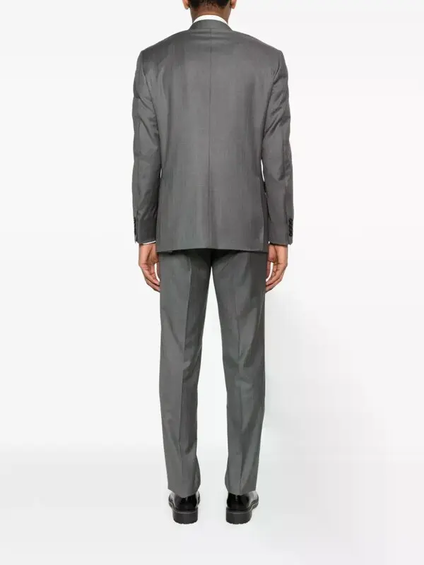 Canali Double-breasted Suit - Grey