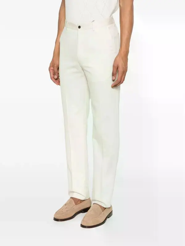 Corneliani Buttoned Trousers - Neutrals
