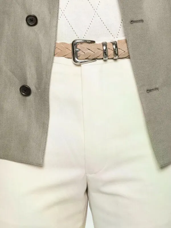 Corneliani Buttoned Trousers - Neutrals