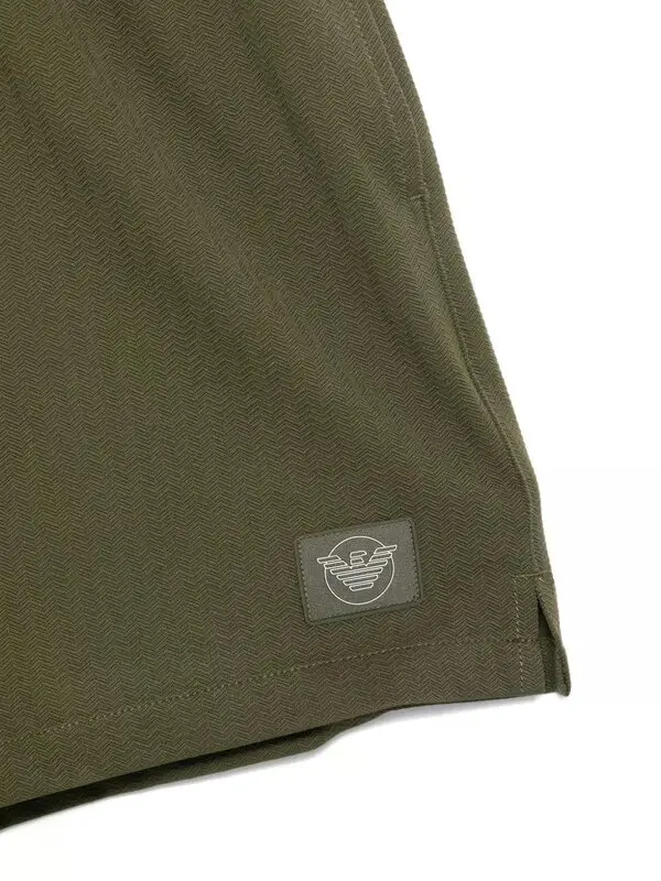 Emporio Armani Logo Swim Shorts