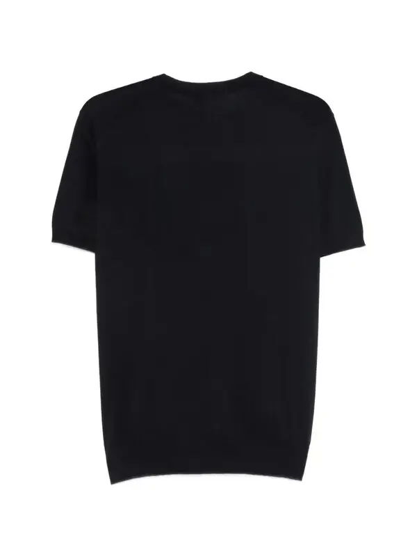 Corneliani Crewneck Short-sleeve T-shirt - Blue