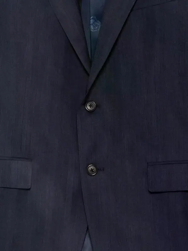 Corneliani Pinstripe Tailored Suit - Blue