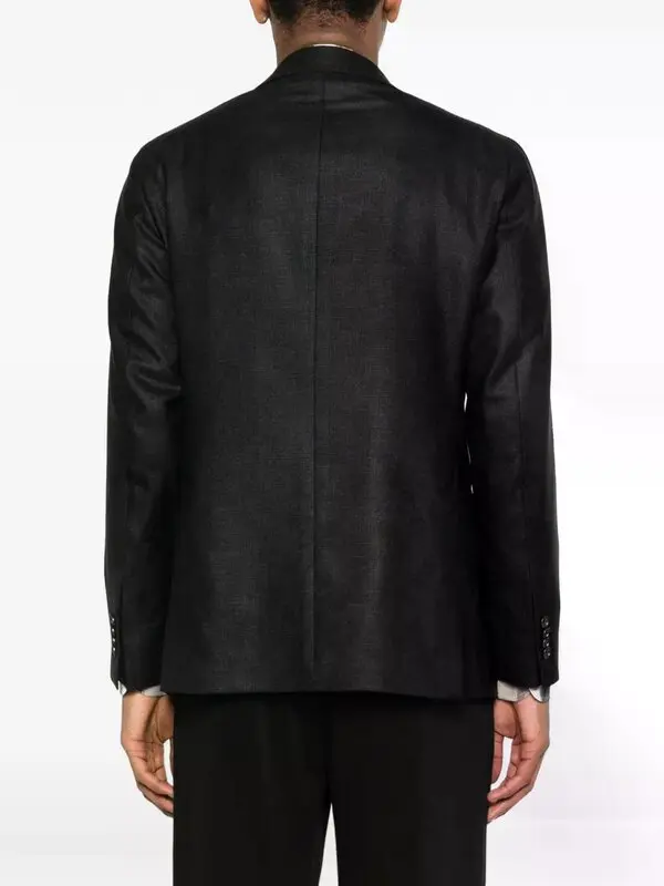 Tagliatore Pocket Single-breasted Blazer - Grey