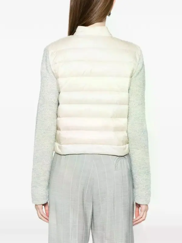 Moncler Padded Zip-up Cardigan - Blue