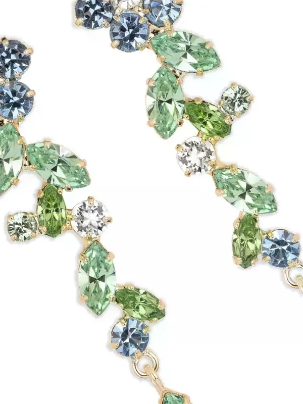 JENNIFER BEHR Jasmina Floral-motif Drop Earrings