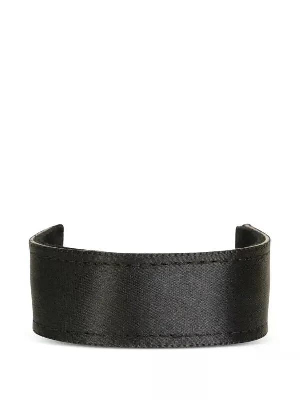 JENNIFER BEHR Mini Satin Hairband - Black
