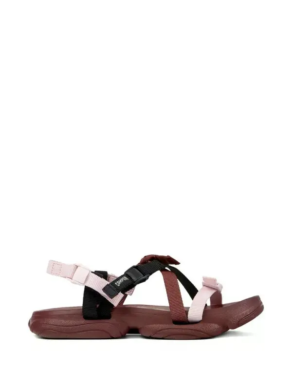 Camper Karst Buckle Strap Sandals - Black