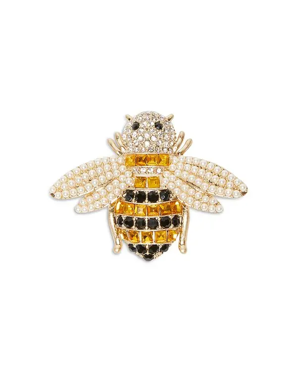 Max Mara Pave Pin - Black