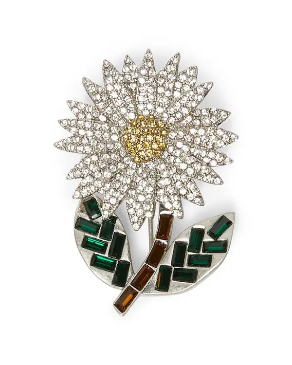 Max Mara Pave Pin - Yellow