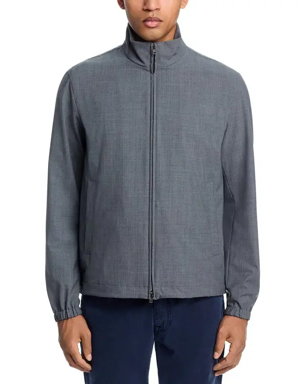 Herno Stretch Wool Jacket - Charcoal