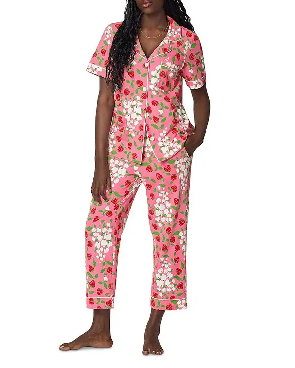 BEDHEAD PAJAMAS Shirt & Pants Pajama Set Exclusive - Spring Berry