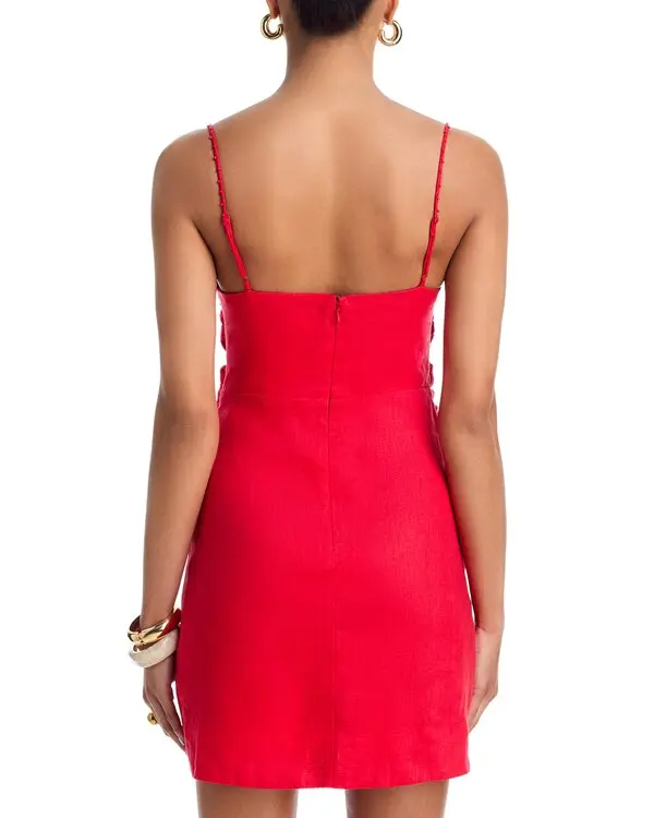 Farm Rio Flower Petal Mini Dress