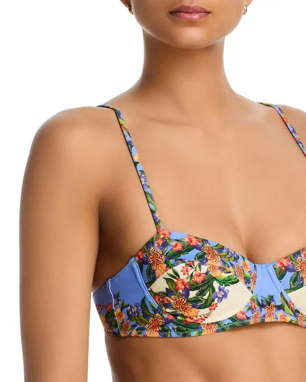 Farm Rio Hilo Stripes Underwire Bikini Top