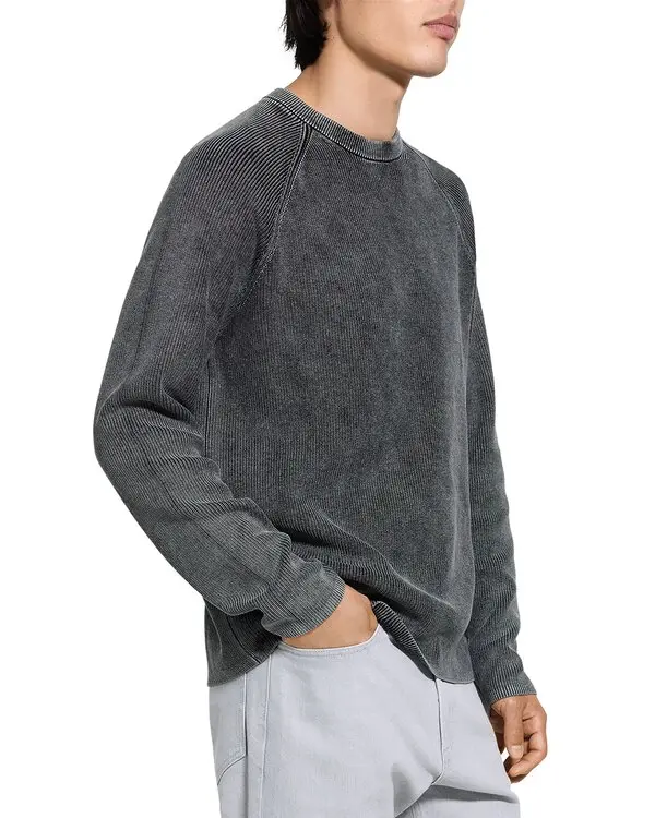 Theory Long Sleeve Sweater - Washed Black