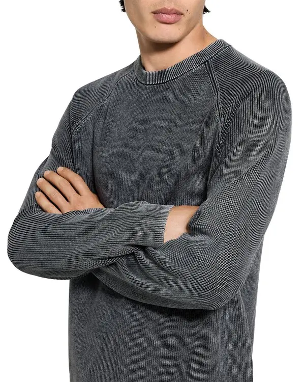 Theory Long Sleeve Sweater - Washed Black